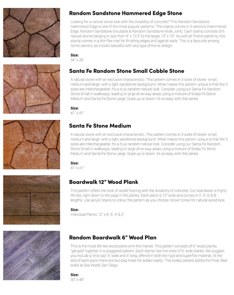 Catalogues - Defined Concrete